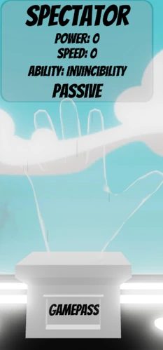 Spectator Glove (Slap Battles) | Game Weapons Wiki | Fandom