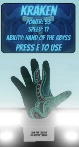Kraken Glove (Slap Battles) | Game Weapons Wiki | Fandom