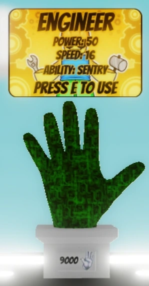 Engineer Glove (Slap Battles) | Game Weapons Wiki | Fandom