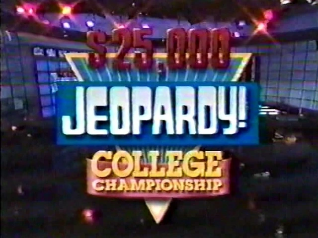 1994 Jeopardy! College Championship | Game Shows Wiki | Fandom