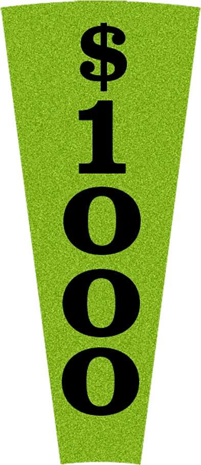 Wheel of Fortune (2)/Wedges & Tokens Artworks/Top Dollar Wedges | Game ...