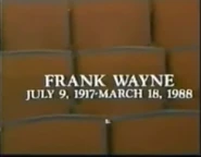 Frank Wayne | Game Shows Wiki | Fandom