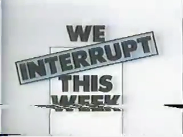 We Interrupt This Week | Game Shows Wiki | Fandom
