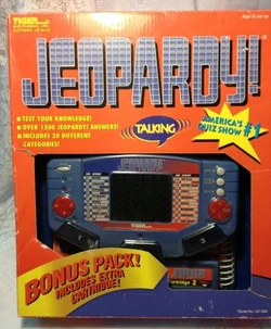 Tiger Electronics Handheld Jeopardy