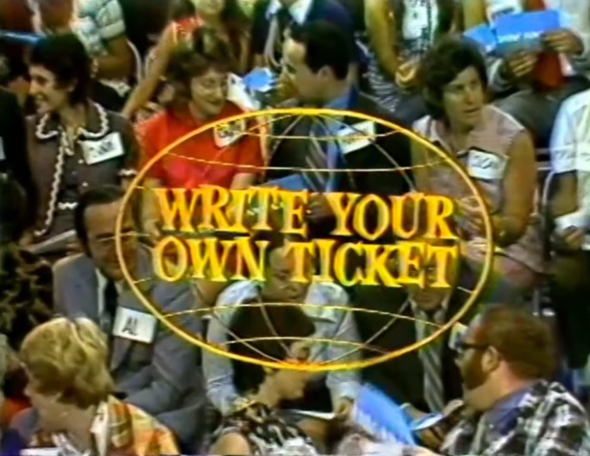Write Your Own Ticket | Game Shows Wiki | Fandom