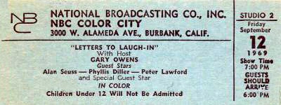 Letters To Laugh-In | Game Shows Wiki | Fandom