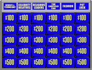 Jeopardy!/Game Board | Game Shows Wiki | Fandom