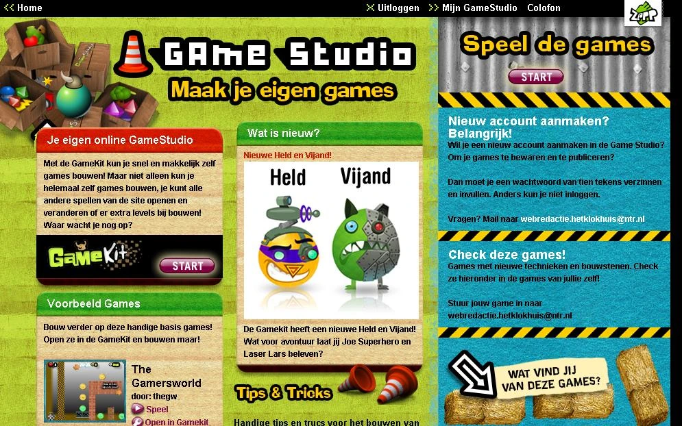 Gamestudio Klokhuis | Gamestudio Wiki | Fandom