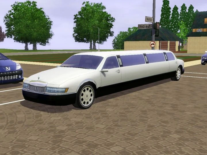 Limo Classique blanche (Sims 3) | Wiki Vehículos de Juegos | Fandom