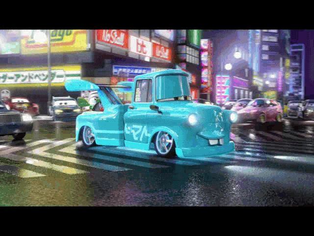 Tokyo Mater (Cars Toon: Mater's Tall Tales) | Wiki Vehículos de Juegos ...