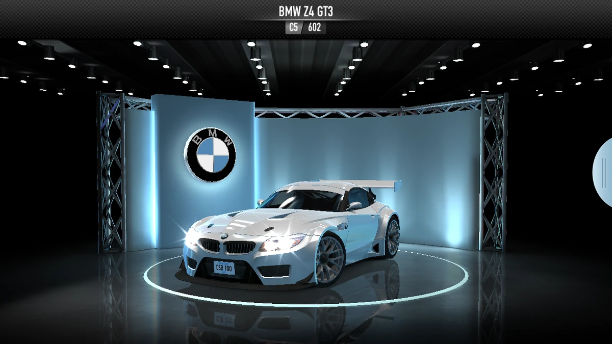 BMW Z4 GT3 (CSR Racing) | Wiki Vehículos de Juegos | Fandom