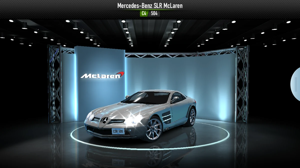 Mercedes-Benz SLR McLaren (CSR Racing) | Wiki Vehículos de Juegos | Fandom