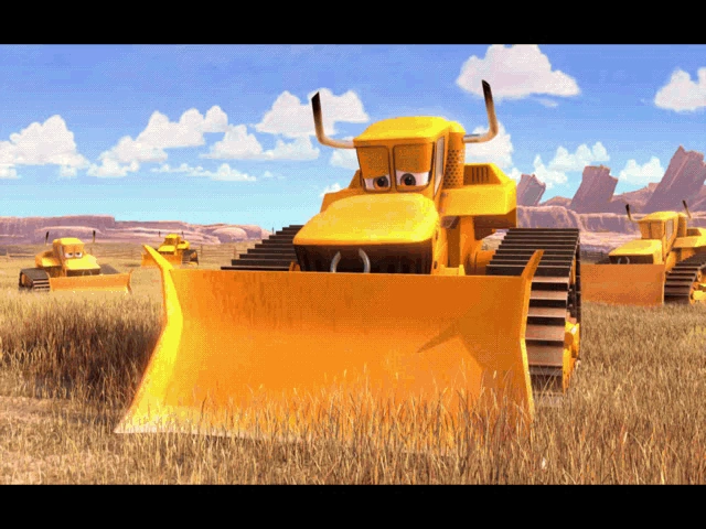 Bulldozer (Cars Toon: Mater's Tall Tales) | Wiki Vehículos de Juegos ...