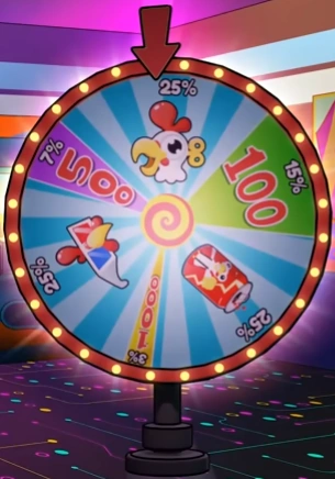 Prize Wheel (CLUCKY'S) | GameToons Wiki | Fandom