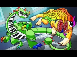 PIANOSAURUS vs. YARNABY?! | GameToons Wiki | Fandom
