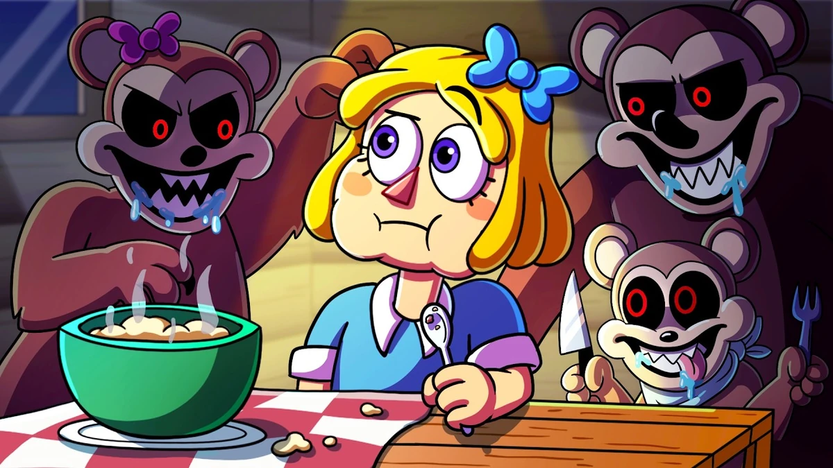 GOLDILOCKS vs. The THREE BEARs... | GameToons Wiki | Fandom