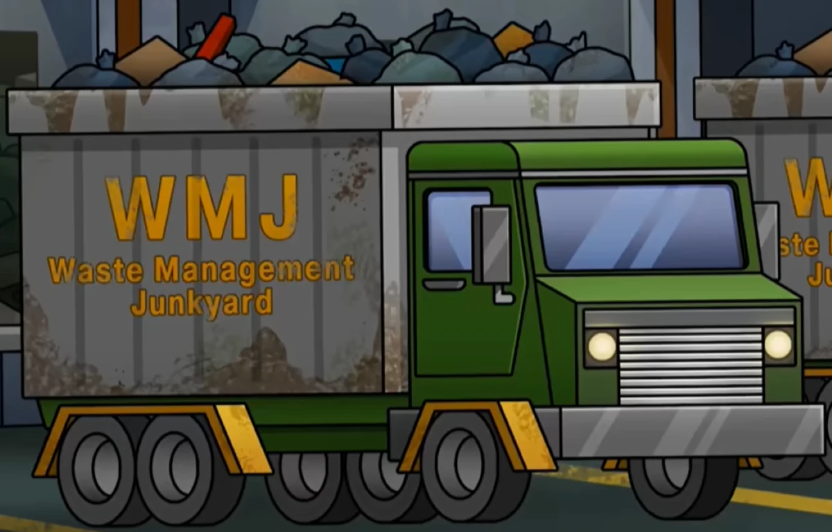 Waste Management Junkyard's Truck | GameToons Wiki | Fandom