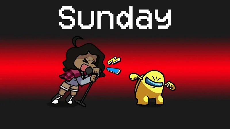 SUNDAY Imposter Role in Among Us... | GameToons Wiki | Fandom