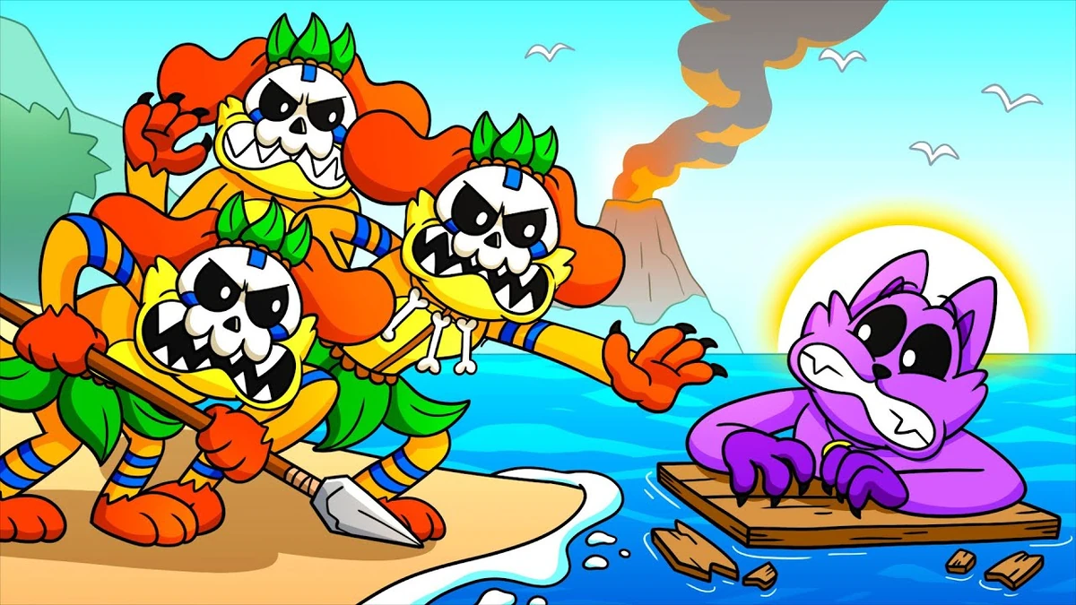 ONE CATNAP on a DOGDAY ONLY ISLAND?! | GameToons Wiki | Fandom