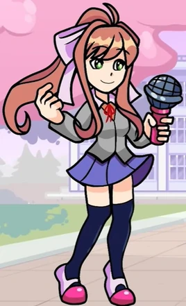 Monika (Friday Night Funkin') | GameToons Wiki | Fandom