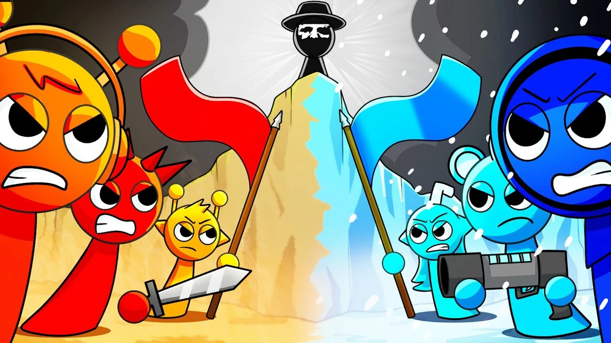 SPRUNKI: COLOR WARS! | GameToons Wiki | Fandom