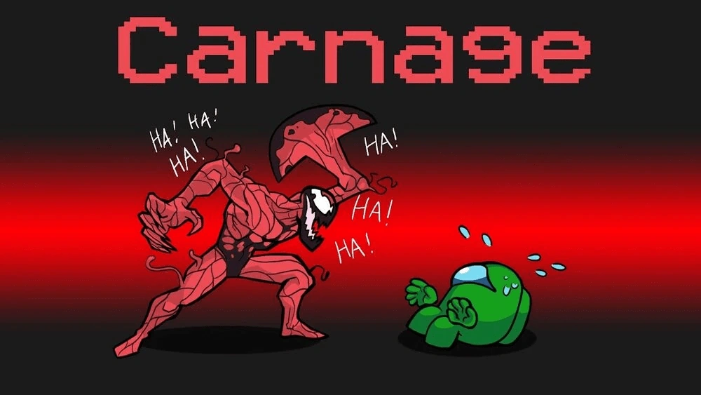CARNAGE Imposter Role in Among Us | GameToons Wiki | Fandom