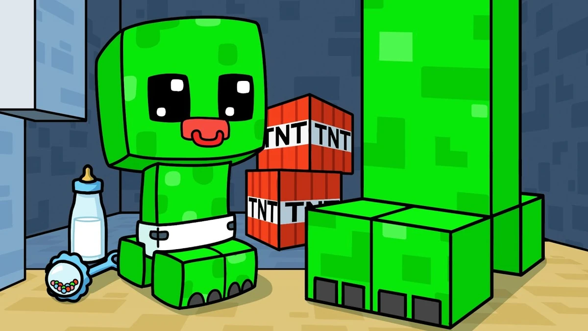 LIFE of a Minecraft CREEPER... | GameToons Wiki | Fandom