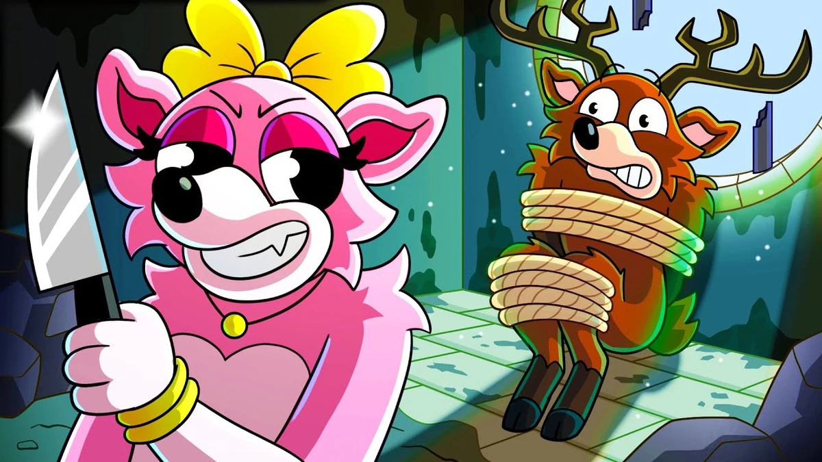 The DEER Has an EVIL TWIN SISTER... | GameToons Wiki | Fandom
