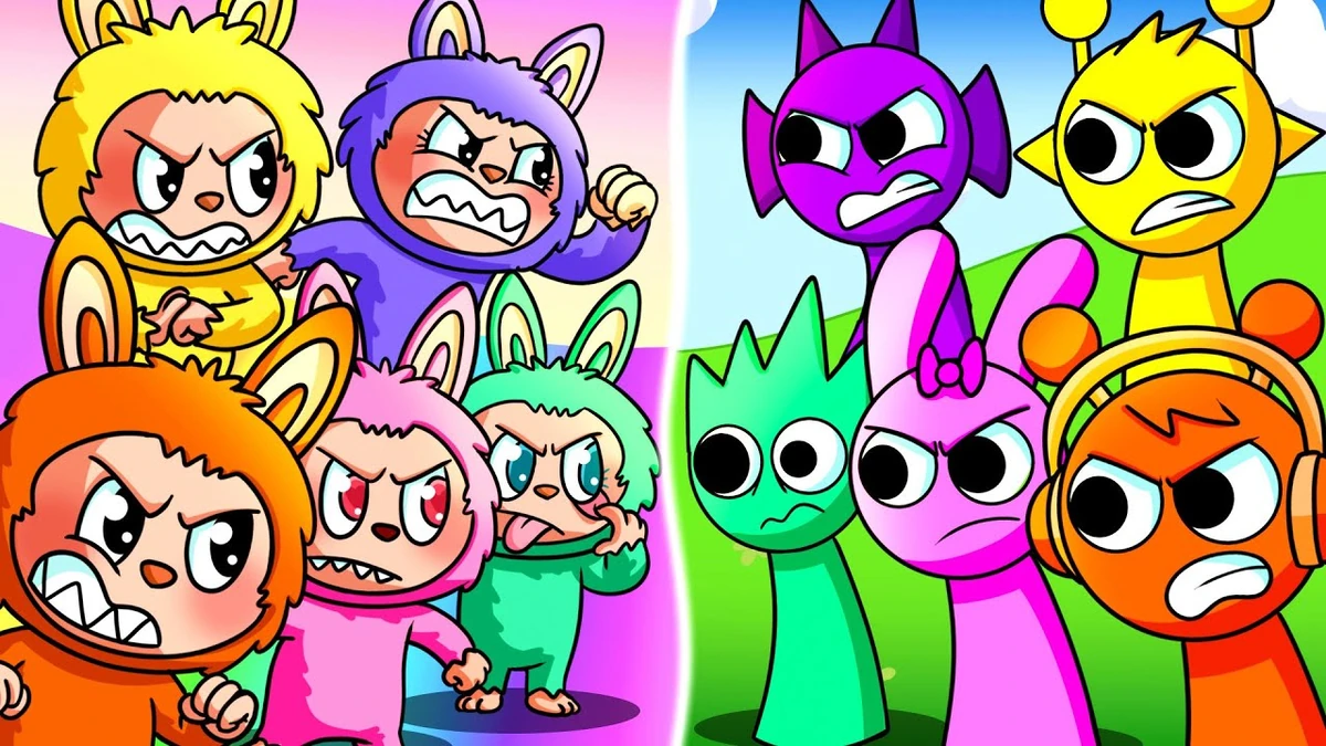 LABUBU vs. SPRUNKI... | GameToons Wiki | Fandom