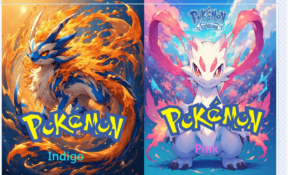 pokemon indigo and pokemon pink | GameToons Reloaded Wiki | Fandom
