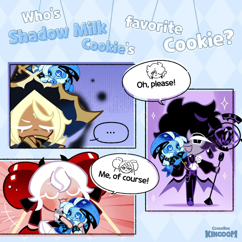 Who's Shadow Milk Cookie's Favorite Cookie? | GameToons Reloaded Wiki ...