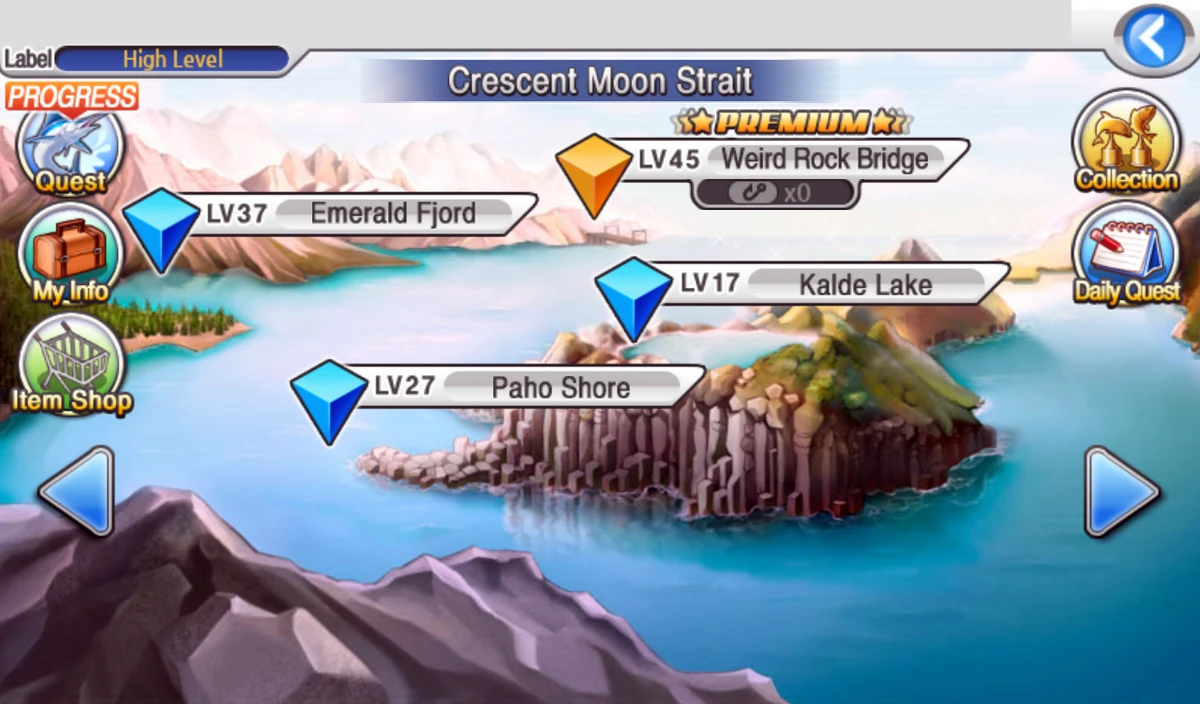 Crescent Moon Strait | Fishing Superstars Wiki | Fandom