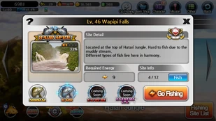 Wapipi Falls | Fishing Superstars Wiki | Fandom