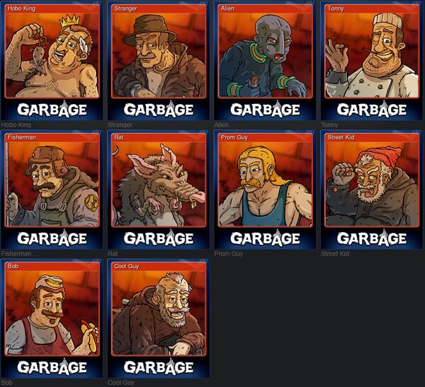Characters Garbage Codex Gamicus Humanitys Collective Gaming Knowledge At Your Fingertips 