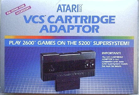 Atari 5200 VCS Cartridge Adapter - Codex Gamicus - Humanity's collective gaming knowledge at ...
