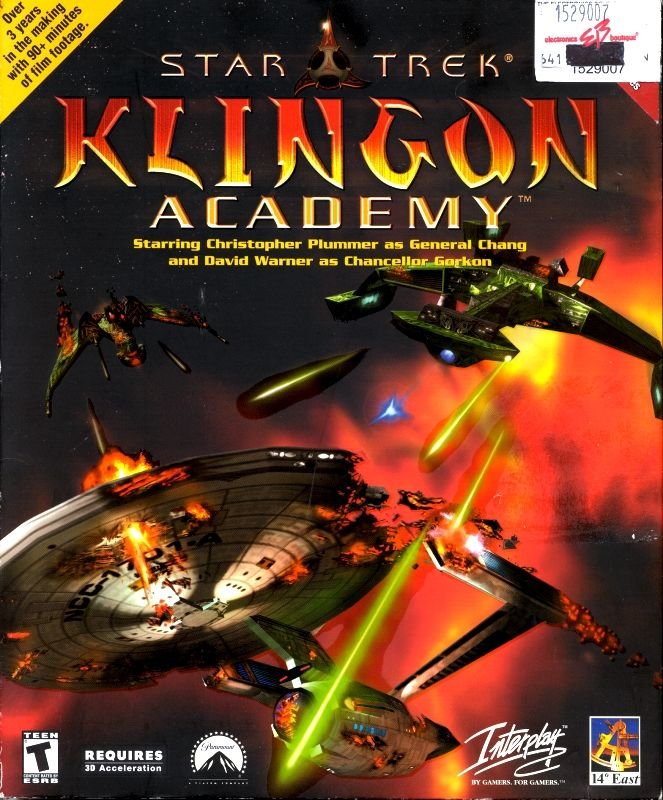 Star Trek: Klingon Academy - Codex Gamicus - Humanity's collective ...