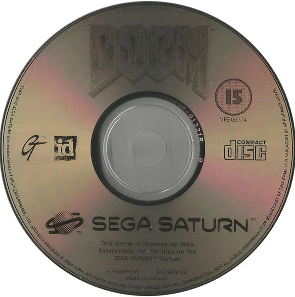 DOOM (Saturn)/Covers - Codex Gamicus - Humanity's collective gaming knowledge at your fingertips.