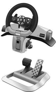 Xbox 360 Wireless Racing Wheel - Codex Gamicus - Humanity's collective ...