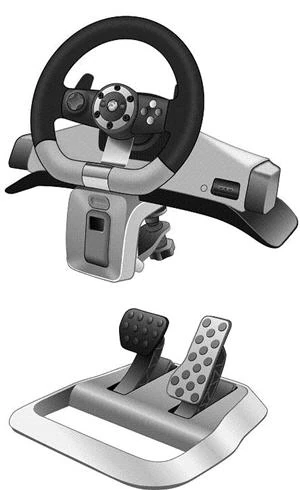 Xbox 360 Wireless Racing Wheel - Codex Gamicus - Humanity's collective ...