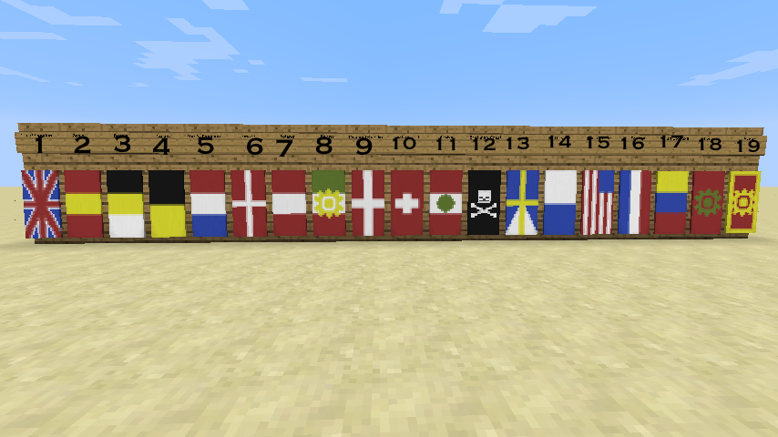 Minecraft Flags