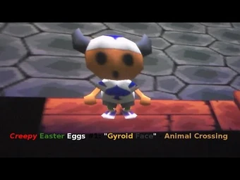 gyroid face easter egg