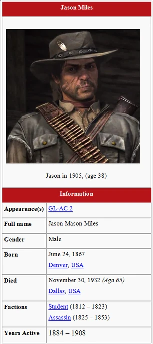 Jason Miles | Gangster's Life Wiki | Fandom