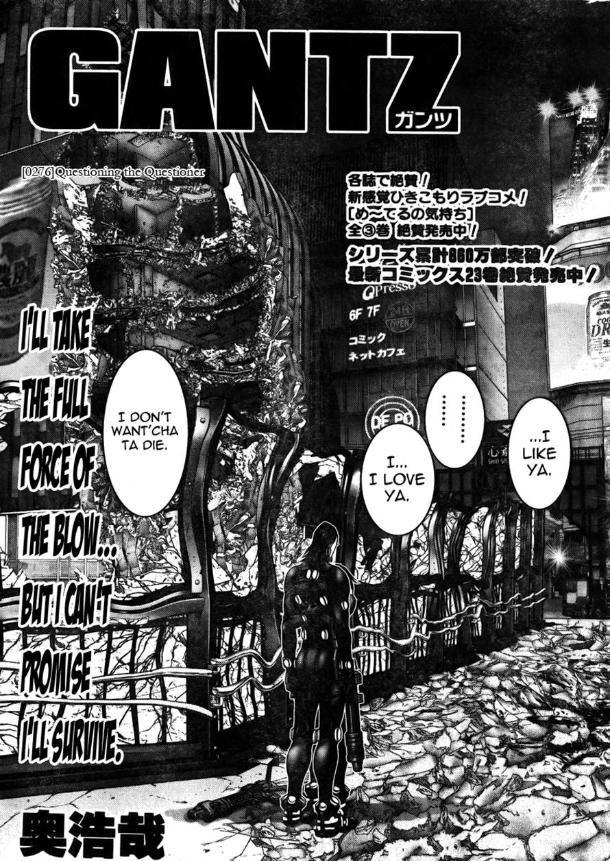 Chapter 276 | Gantz Wiki | Fandom