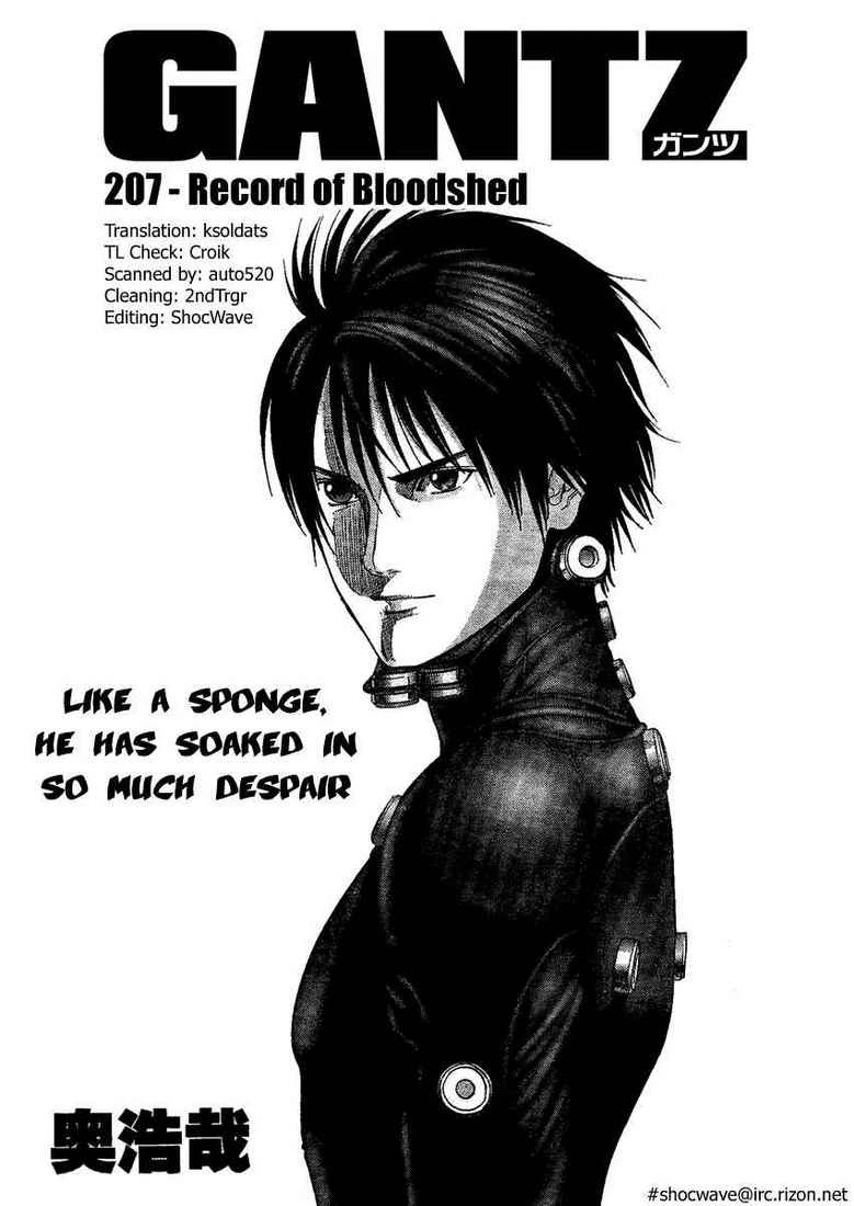 Chapter 207 | Gantz Wiki | Fandom