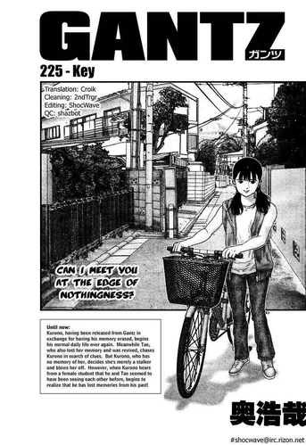 Chapter 225 | Gantz Wiki | Fandom