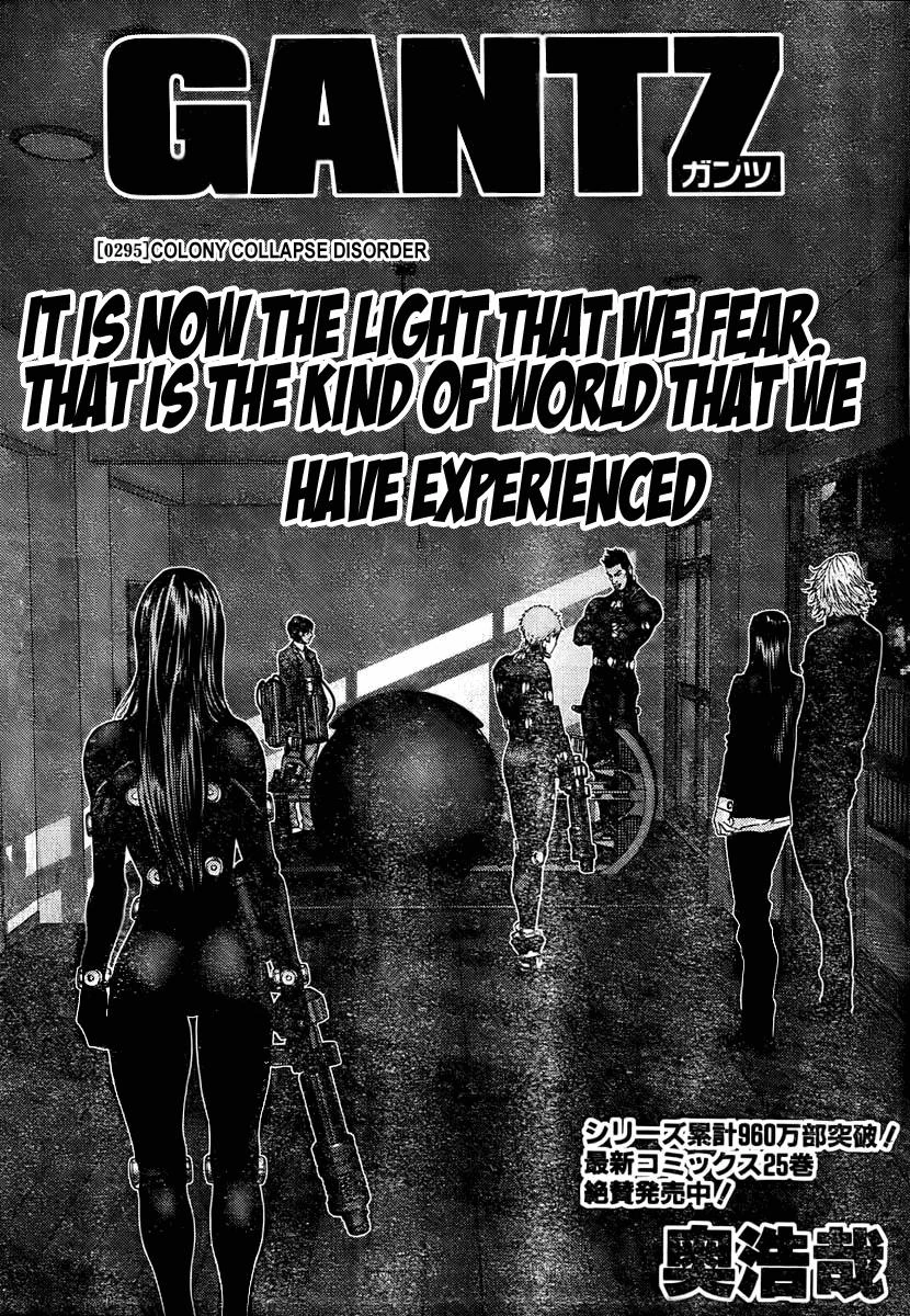 Chapter 295 | Gantz Wiki | Fandom