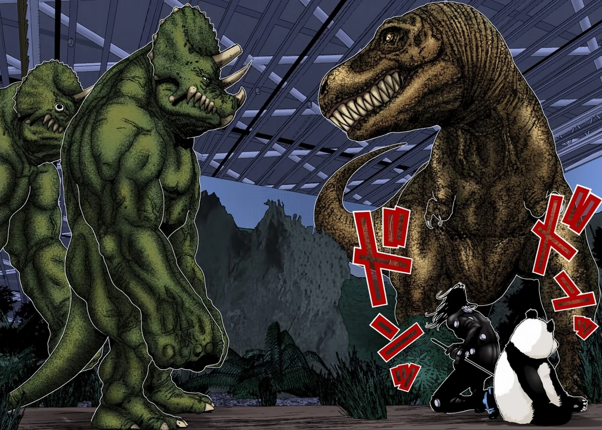 Aliens Dinosaurios | Hiroya Oku Wiki | Fandom