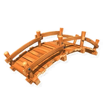 Wood Bridge Clipart