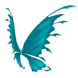 Cyan Fairy Wings | Garden Paws Wiki | Fandom