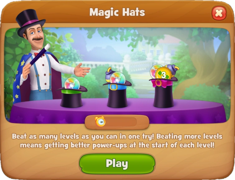 Magic Hats | Gardenscapes Wiki | Fandom